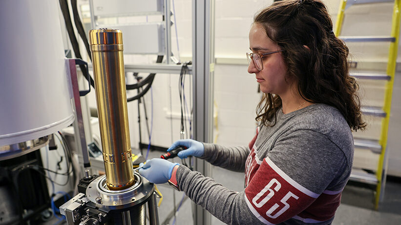Unlocking Quantum Discoveries at Near Absolute Zero with the Meehl Cryostat | Cornell Engineering