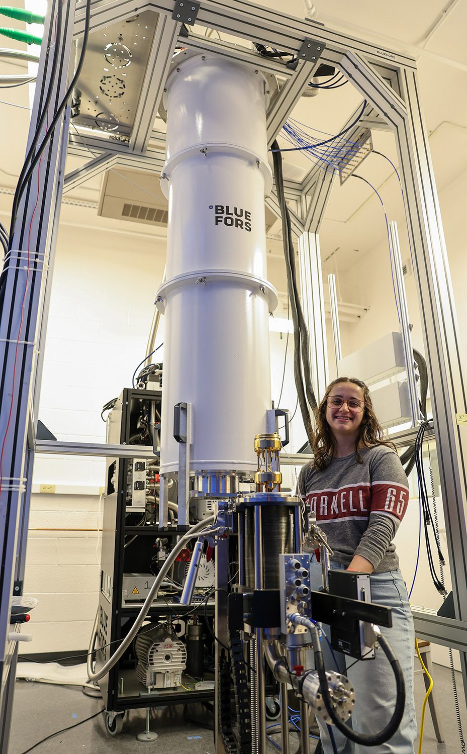 Unlocking Quantum Discoveries at Near Absolute Zero with the Meehl Cryostat | Cornell Engineering